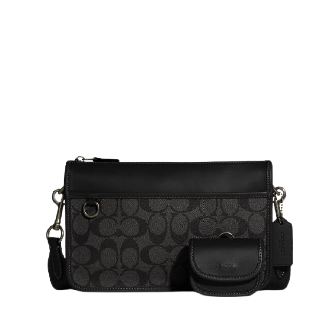 Coach Heritage Convertible Crossbody With Hybrid Pouch In Colorblock S ...