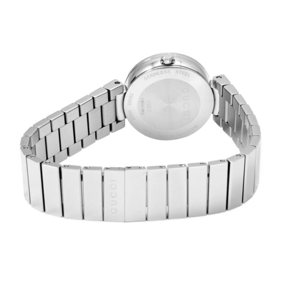 Gucci Interlocking Silver Stainless Steel Silver Dial Quartz Watch for ...