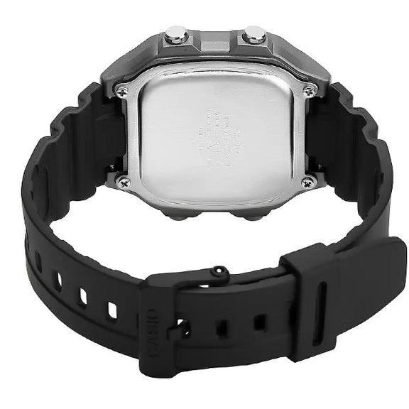 Casio Illuminator Black Silicone Strap Black Dial Quartz Watch for Gen ...