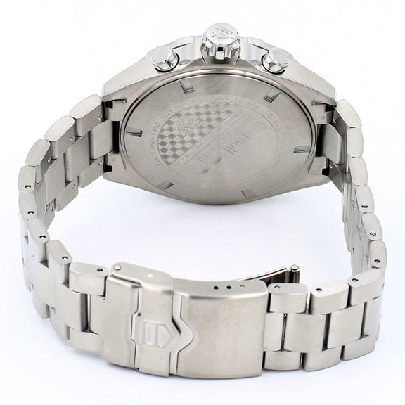 Tag Heuer Formula 1 Silver Stainless Steel Blue Dial Chronograph Quart ...